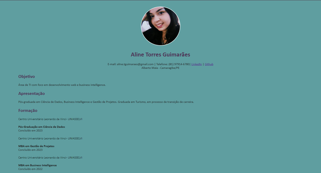 Portfólio Aline Guimarães